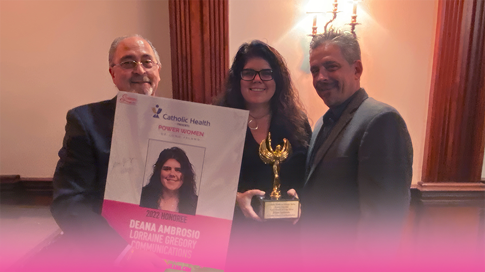 LGC Marketing Director Deana Ambrosio Am WINS 2022 Power Women of Long ...